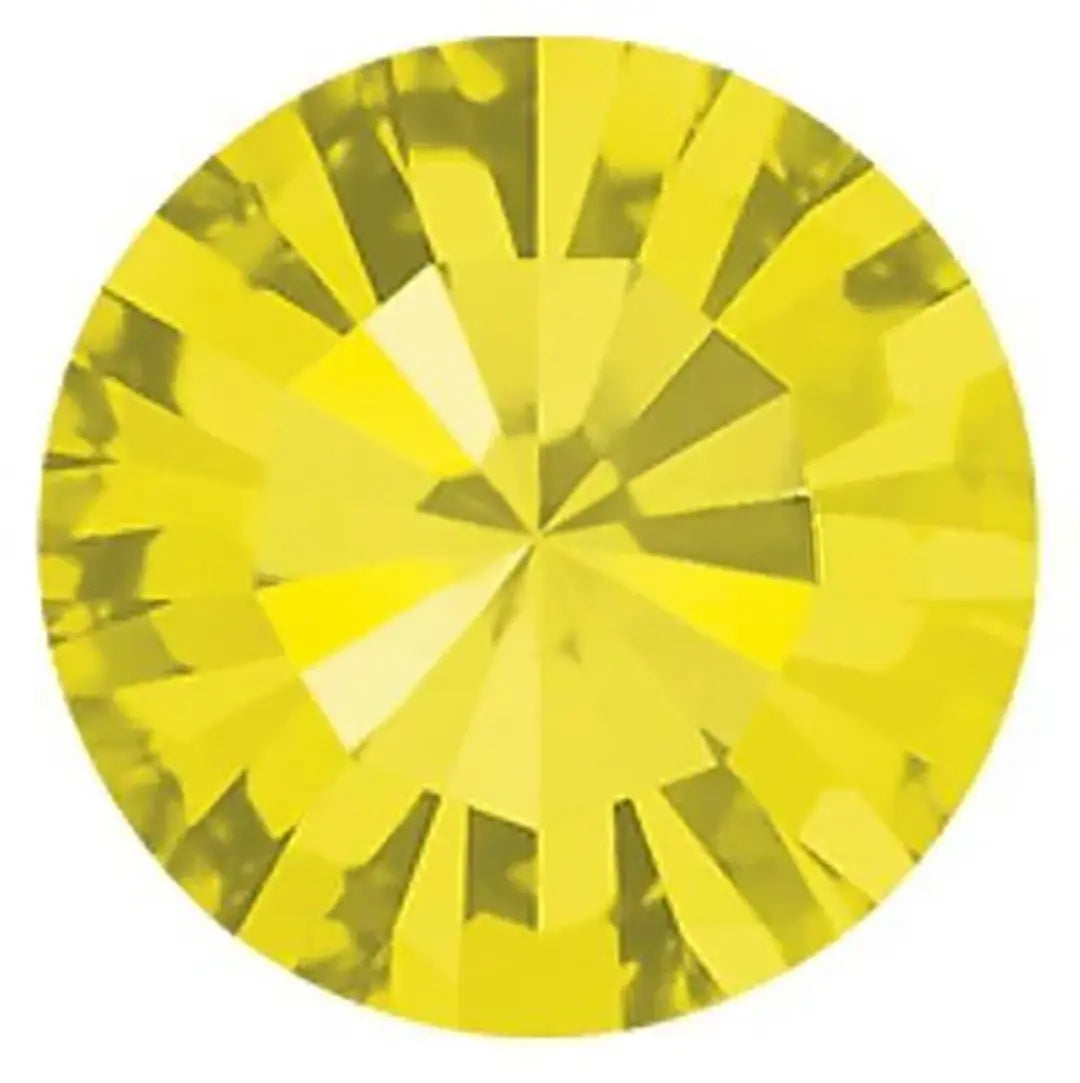 Preciosa Stones Round Citrine — Bluestreak Crystals