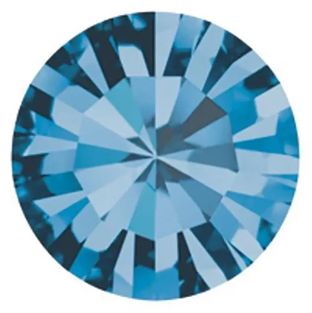 Preciosa Stones Round Indicolite — Bluestreak Crystals