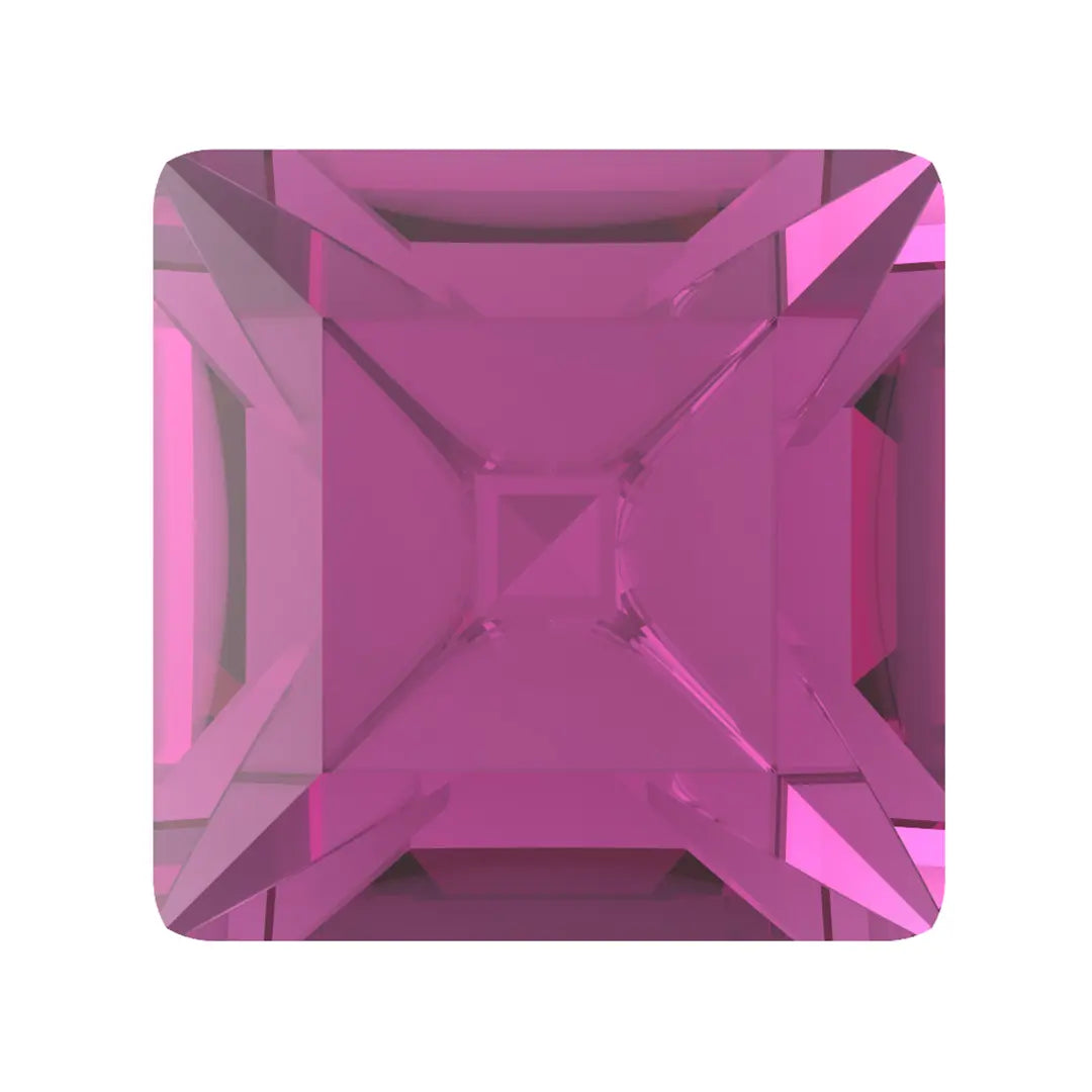 Preciosa Stones Square Fuchsia — Bluestreak Crystals