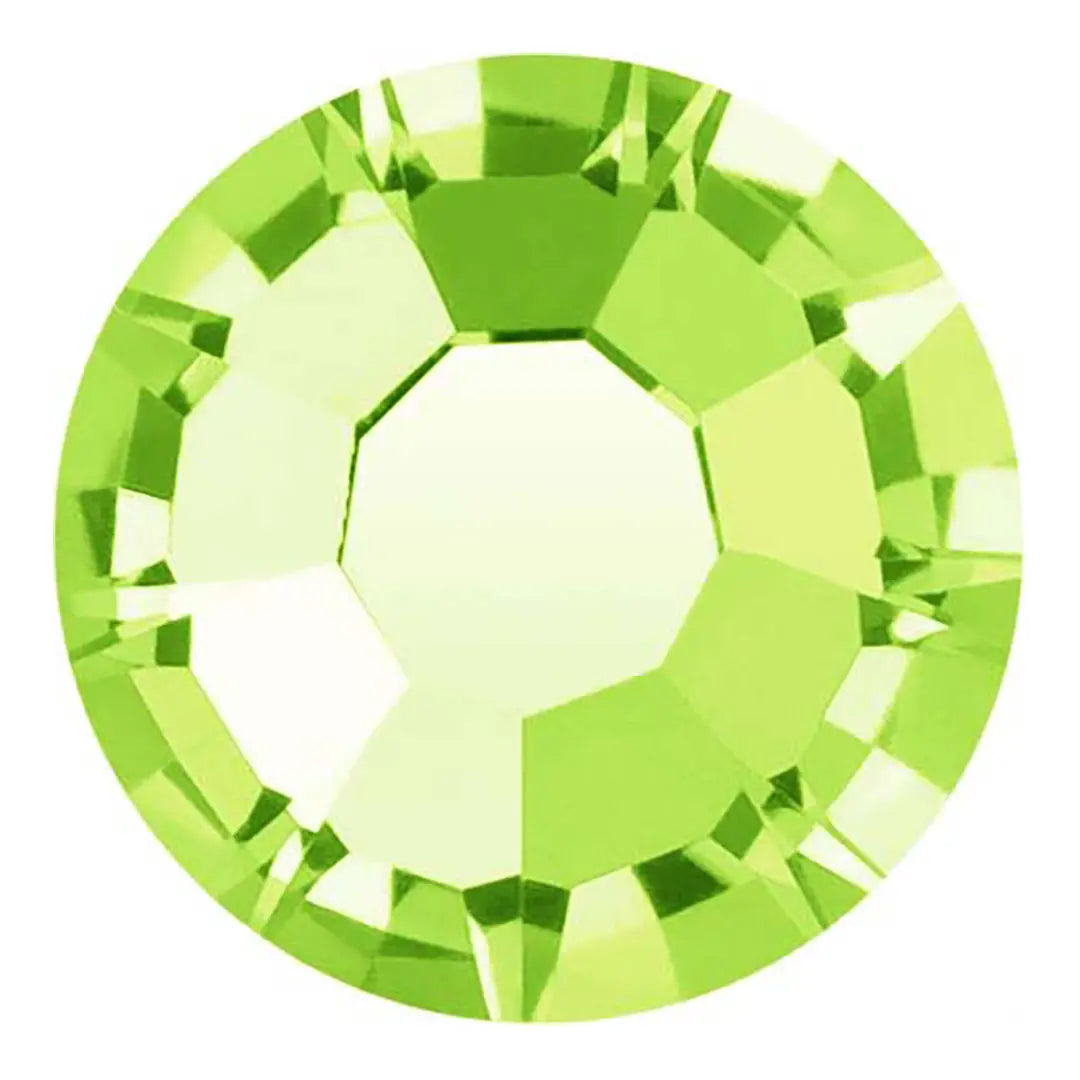 Preciosa Hotfix Crystals Limecicle — Bluestreak Crystals