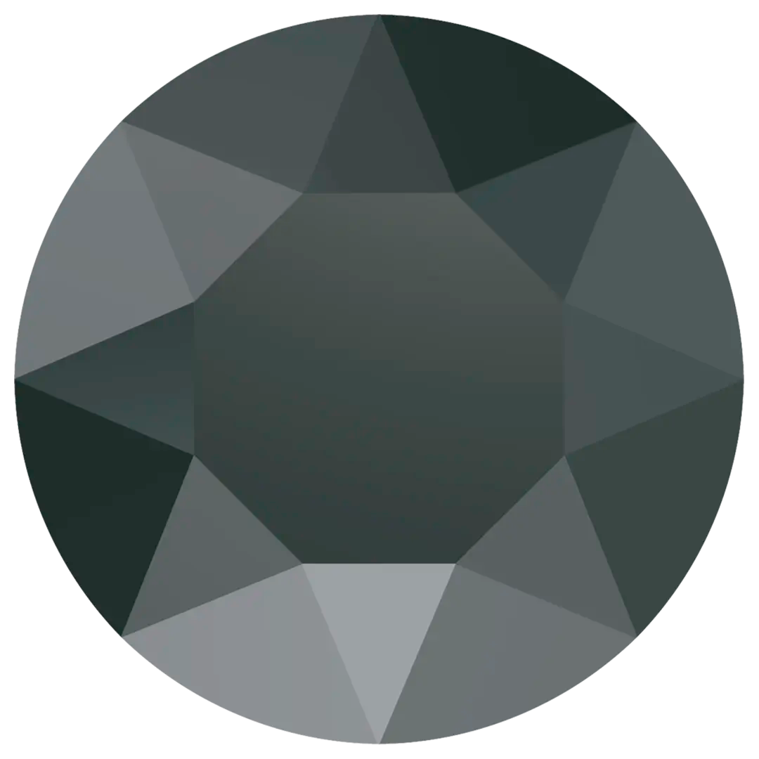 Serinity Round Stones Jet Hematite — Bluestreak Crystals