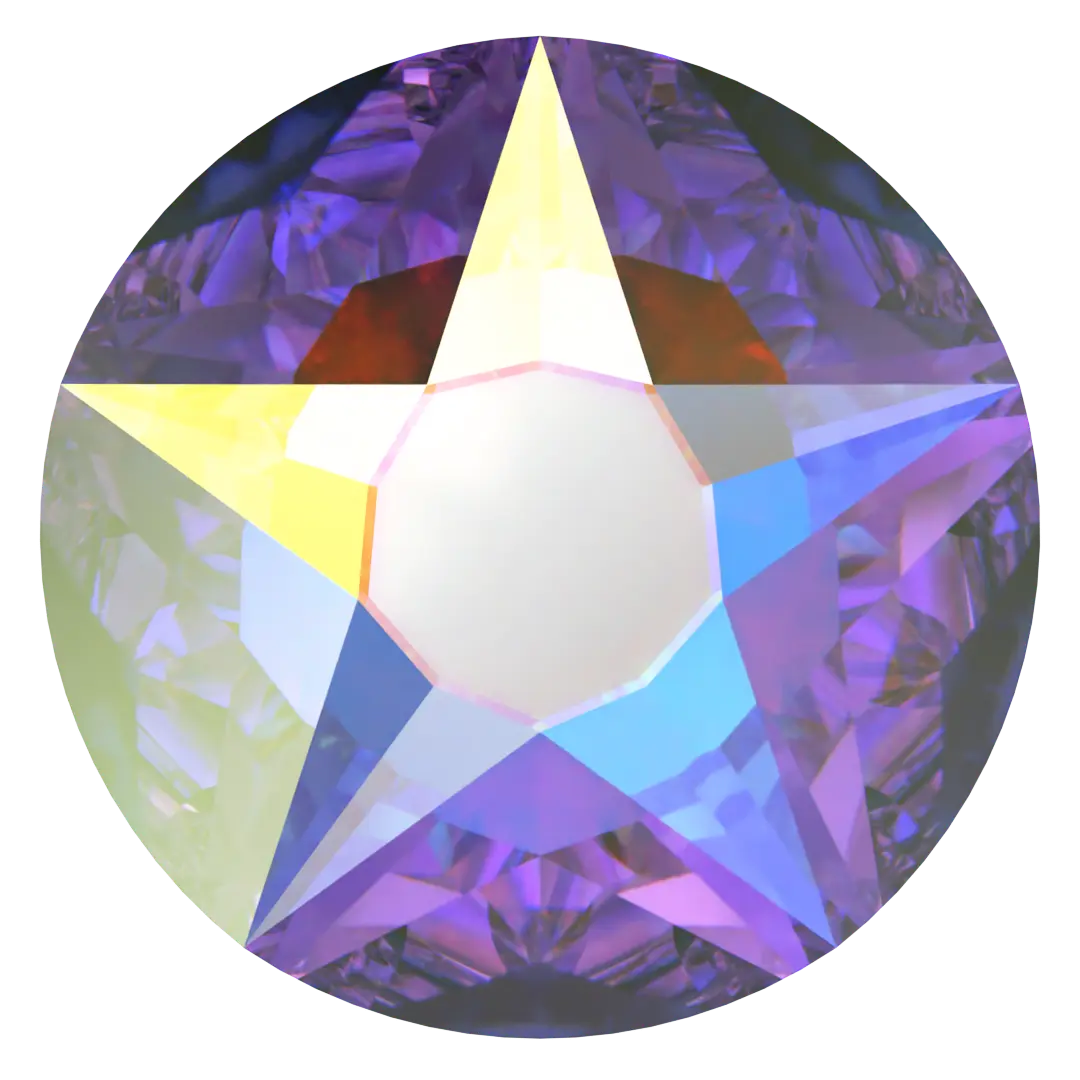 Serinity Rhinestones Non Hotfix Star Rose Crystal AB — Bluestreak Crystals