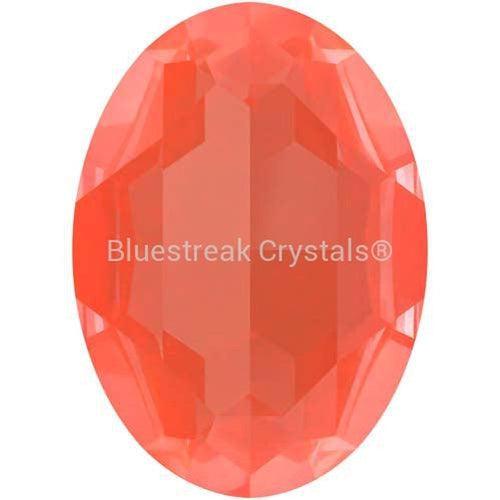 Swarovski Fancy Stones Big Oval Crystal Orange Ignite UNFOILED