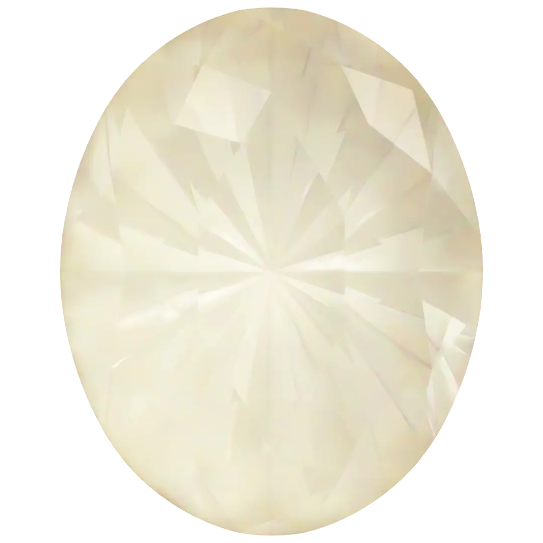 Swarovski Fancy Stones Mystic Oval Crystal Linen Ignite UNFOILED ...