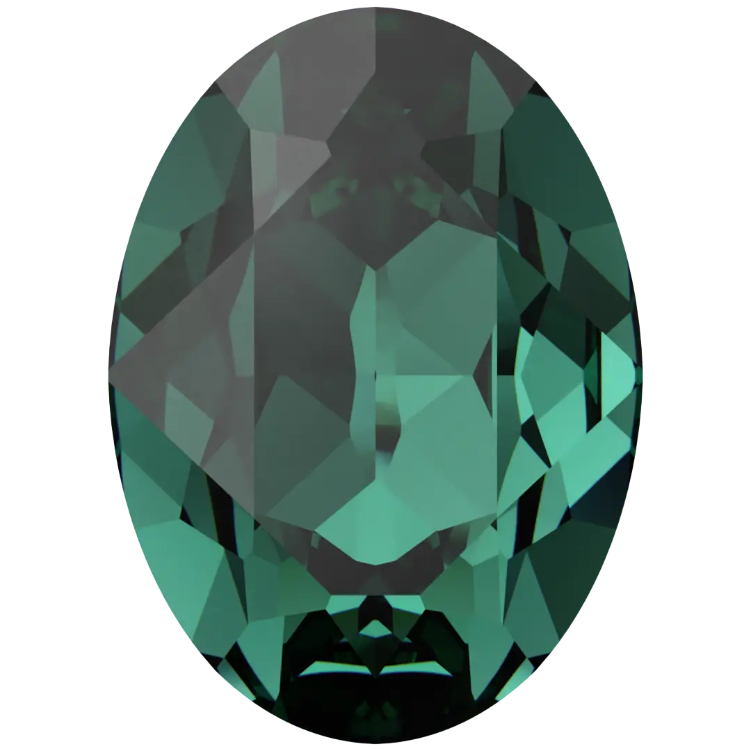 Swarovski Fancy Stones Oval Emerald — Bluestreak Crystals