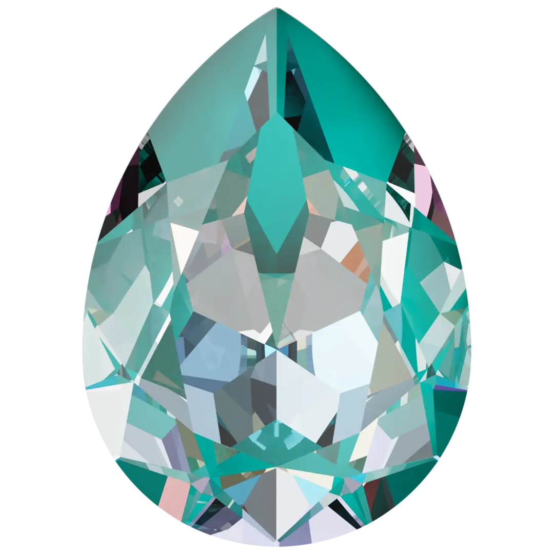 Swarovski Fancy Stones Pear Crystal Laguna Delite UNFOILED — Bluestreak ...