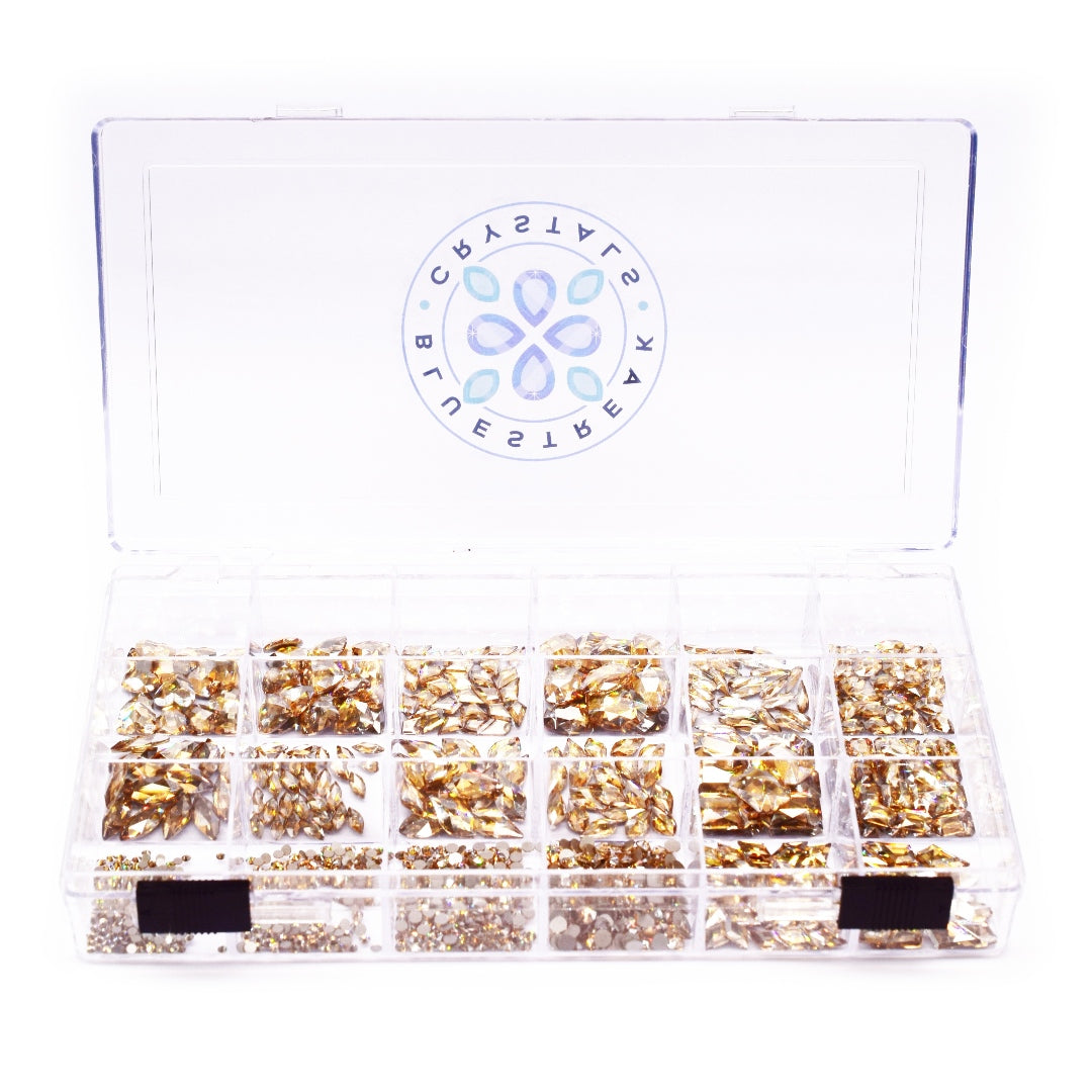 Serinity Rhinestones Non Hotfix Mega Mix Crystal Golden Shadow ...