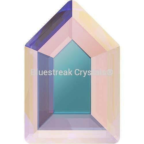 Swarovski Rhinestones Elongated Pentagon Crystal AB — Bluestreak Crystals