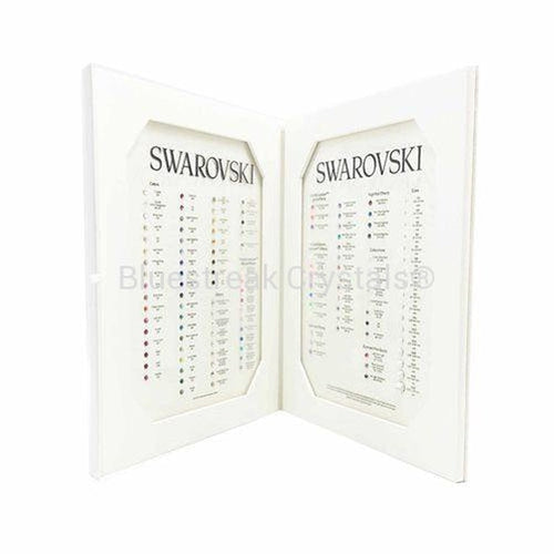 Swarovski Rhinestones | Luxury Colour Chart Folder