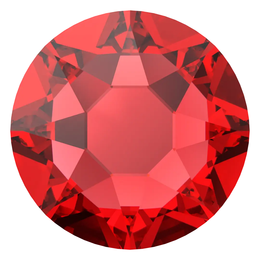 Swarovski Rhinestones Non Hotfix Light Siam — Bluestreak Crystals