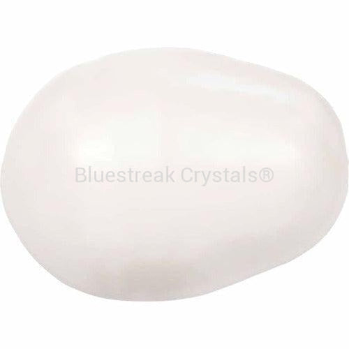 Swarovski Pearls Pear Crystal White — Bluestreak Crystals
