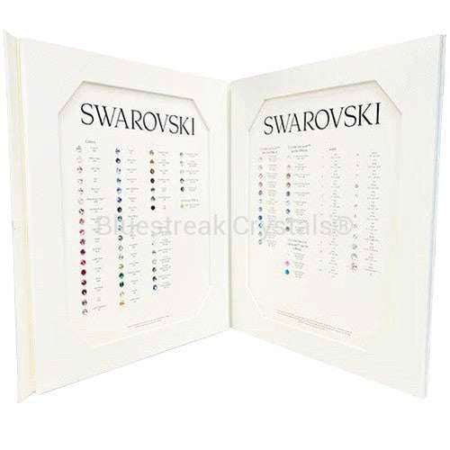 Swarovski Round Stones | Luxury Colour Chart Folder